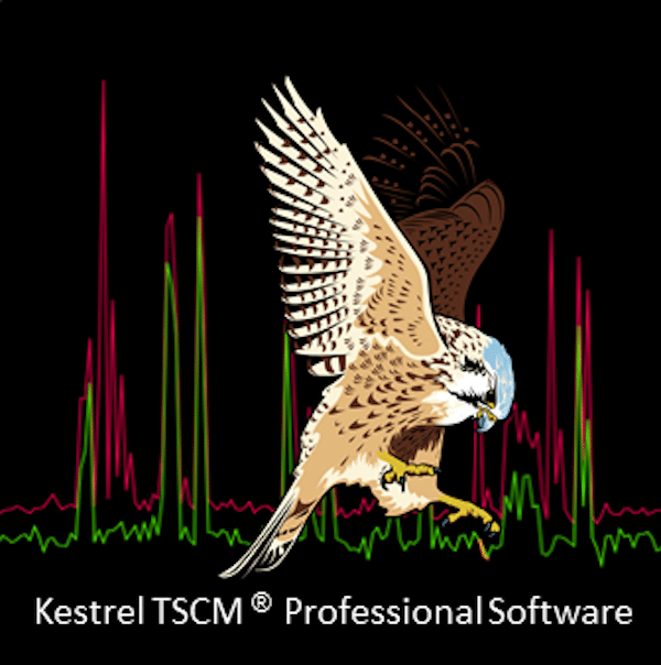 Kestrel TSCM Pro Software | RF Analysis Software | USA Sales