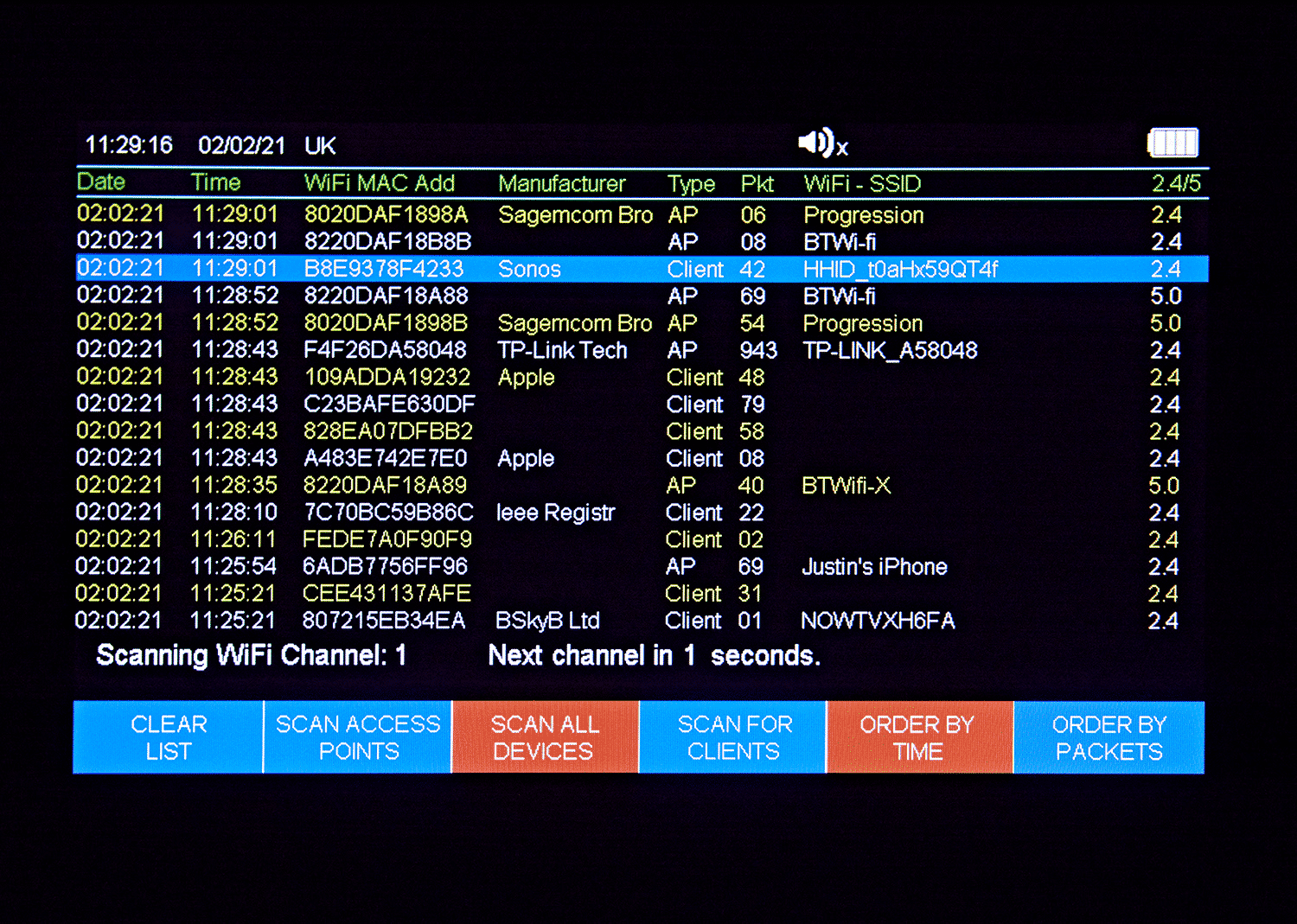 Wireless Activity Monitor | WAM-X25 | JJN | ComSec USA Sales