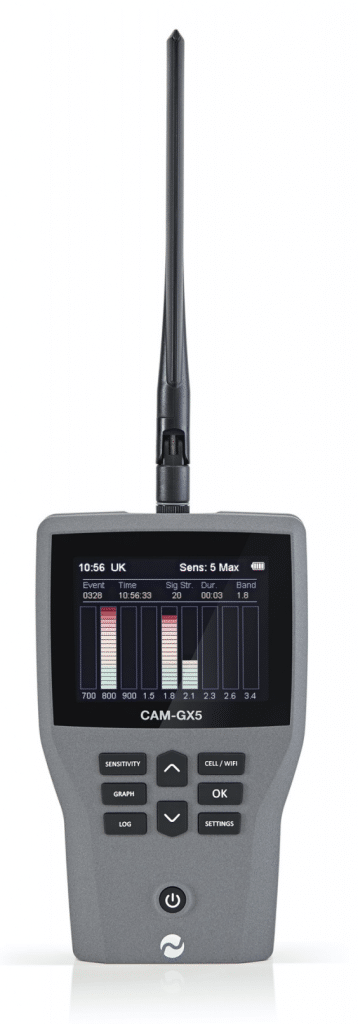 Cellular Activity Monitor | CAM-GX5 | Cell Phone Detector | 5G