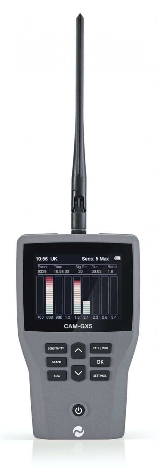 Cellular Activity Monitor | CAM-GX5 | Cell Phone Detector | 5G